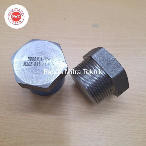 Jual 3/8" inch Plug Besi Class 3000 Drat NPT - Jakarta Barat - Panca ...