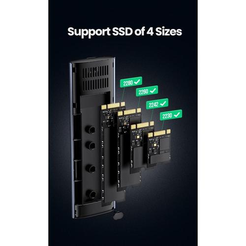 Jual UGREEN Casing Enclosure SSD M.2 NVMe SATA To USB 3.1 / USB C ...