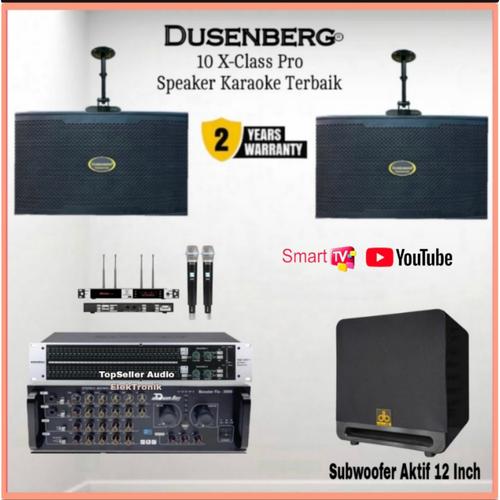 Jual Paket Sound System Karaoke dusenberg X-Class 10 Pro Ampli ...