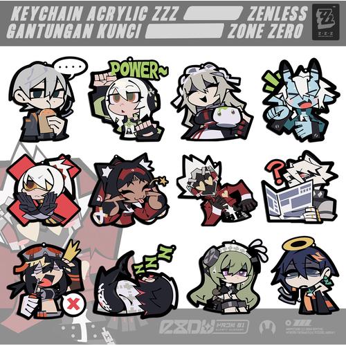 Jual Gantungan Kunci Zenless Zone Zero Akrilik / Keychain Ellen Joe ZZZ ...