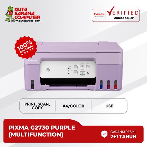 Promo PRINTER CANON PIXMA G2730 PURPLE A4 ALL-IN-ONE PRINT SCAN COPY ...