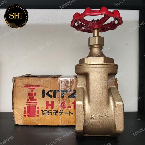 Jual Gate Valve Kuningan Kitz Drat 4" Inch / Stop Kran Kitz Brass Class 125 - Jakarta Barat ...