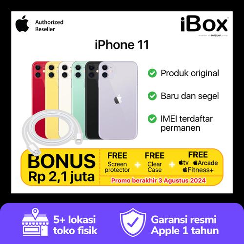 Promo (iBOX) iPhone 11 64GB / 128GB / 256GB Resmi TAM Cicil 0% 3x ...