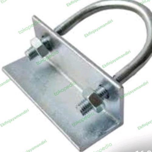 Jual PO CUSTOM U BOLT + PLAT SIKU GALVANIS PUTIH - Jakarta Pusat ...