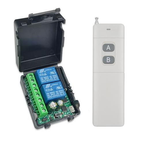 Jual Remote Control Switch Motor 2 Way Forward and Reverse 433Mhz DC6V ...