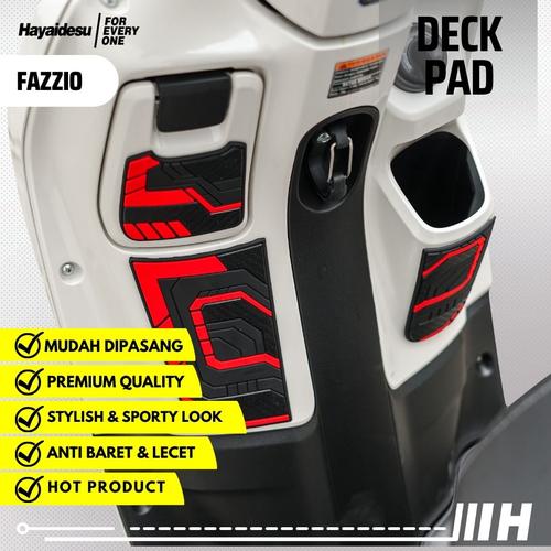 Promo Hayaidesu Body Protector Fazzio Deck Pad Cover - Hitam - Kab ...