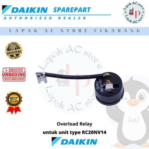 Jual Over Load Relay AC DAIKIN Thailand 3/4 PK RC20NV14 - Kab. Bekasi ...