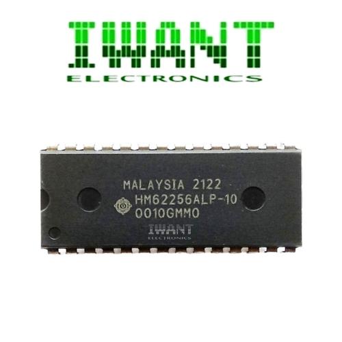 Jual 62256 HM62256 IC HM62256ALP-10 HM 62256 IC LOW POWER CMOS STATIC RAM 32K x 8 BIT - Kota ...