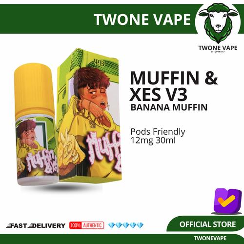 Jual Liquid YB Muffin and Xes V3 Banana Pods Friendly Not Salt30ML by ...