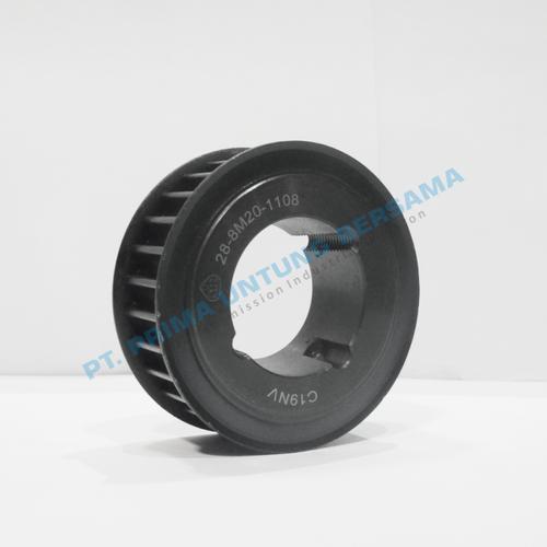 Jual HTD Timing Pulley 8M 20 - 28 Teeth Taper Bore 1108 Lebar Belt 20mm ...