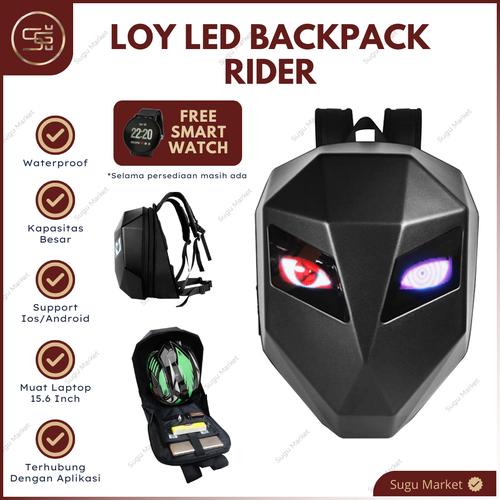 Jual Tas Pria Ransel Led Backpack Led Loy Knight | Bag Led Loy ...