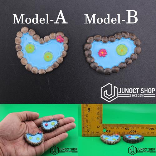 Jual Maket Miniatur Kolam Hias Kecil Resin Bunga Teratai Bonsai Diorama ...