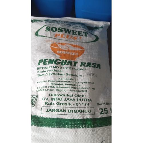 Jual Penguat rasa makanan plus / MSG Monosodium Glutamate Plus 25kg ...