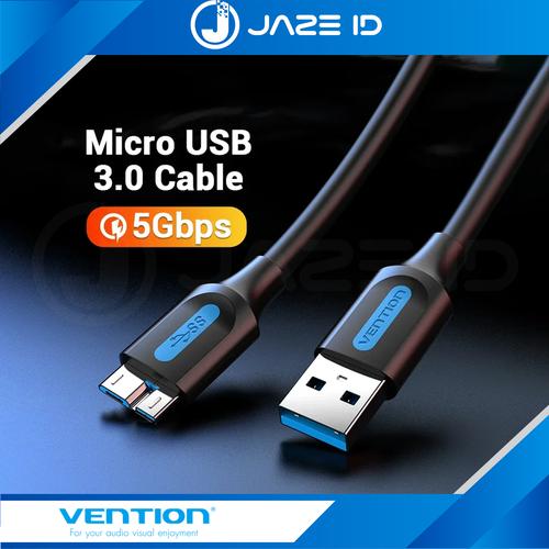 Jual Vention Kabel Data Harddisk USB 3.0 Micro B HDD HARD DISK 2M 3M ...