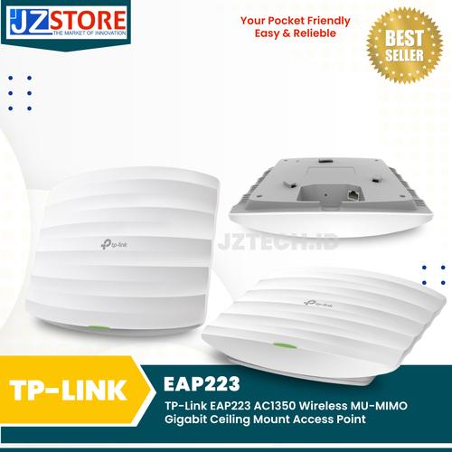 Jual TP-Link EAP223 AC1350 Wireless MU-MIMO Gigabit Ceiling Mount ...