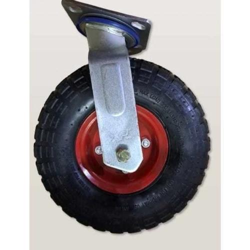 Jual Roda Troli Ban Angin / Roda Ban Pompa Angin 10 Inch Plat Hidup ...