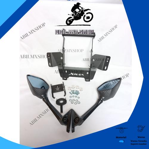 Jual PAKET BREKET SERVO SERPO SPION R25 DAN HOLDER HP ALUMUNIUM LOGAM ...