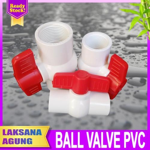 Jual Ball Valve Pvc 1" Drat dalam | Stop kran Pvc 1 inch - Jakarta ...
