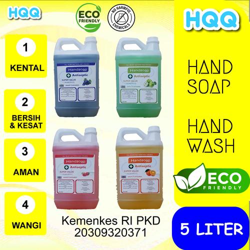 Promo Sabun Cuci Tangan HANDSOAP / HAND SOAP 4 varian 5 liter - APEL ...