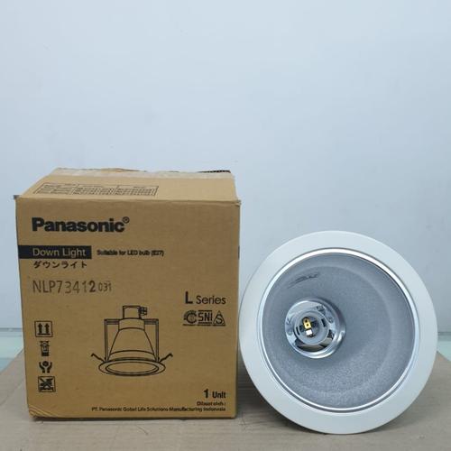 Promo Panasonic Downlight 5 inch E27 Putih 5” Reflector Polos NLP73410 ...