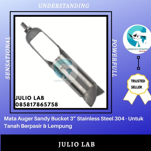 Jual Mata Auger Sandy Bucket 3” Stainless Steel 304 - Untuk Tanah ...