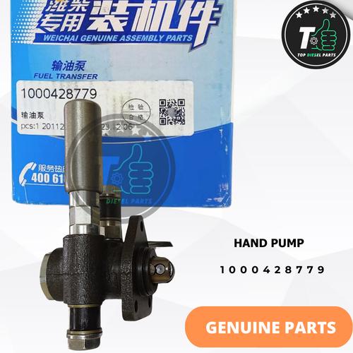 Jual 1000428779 Hand Pump Original Weichai Priming Pump Genuine Fuel ...
