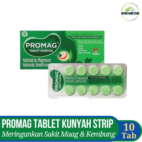 Jual Promag Tablet Kunyah Strip Isi 10 Tablet | Obat Sakit Maag ...