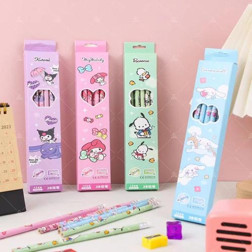 Jual isi 12 pc pensil 2B sanrio - unicorn - Monster bonus serutan ada ...