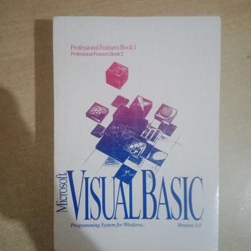 Jual Buku Microsoft VISUAL BASIC programming system for Windows Version 3.0 - Jakarta Timur ...