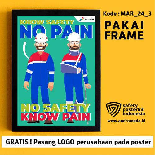 Jual Safety Poster Slogan K3 Pertamina Kampanye Keselamatan Tangan ...