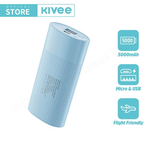 Promo Kivee Powerbank Mini Portabel Daya Seluler LED Makaron Ringkas ...