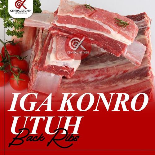 Jual Iga Konro Sapi Back ribs Daging Iga Sapi Konro Utuh dan Potongan ...