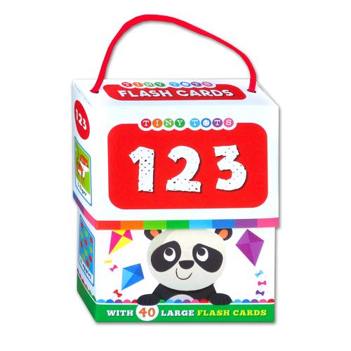 Jual 123 Tiny Tots Flash Cards (includes 40 Large Flash Cards ...