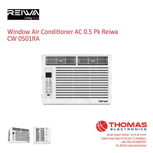 Jual Window Air Conditioner AC 0.5 Pk Reiwa CW 0501RA 0501 RA Garansi ...