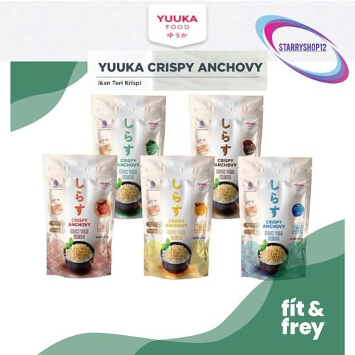 Promo YUUKA Food Teri Krispi 30gr Cripsy Anchovy all varian yuuka food ...