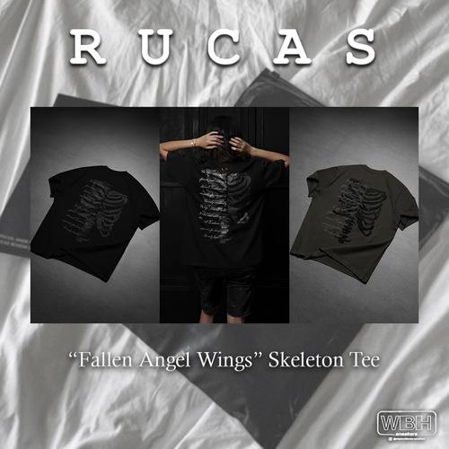 Jual Rucas "Fallen Angel Wings" Skeleton Tee - Kota Tangerang ...