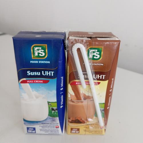 Jual Susu Coklat UHT Food Station - Full Cream - Jakarta Selatan ...