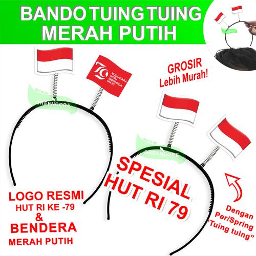 Jual bando merah putih bendera atribut hiasan 17 agustusan indonesia ...
