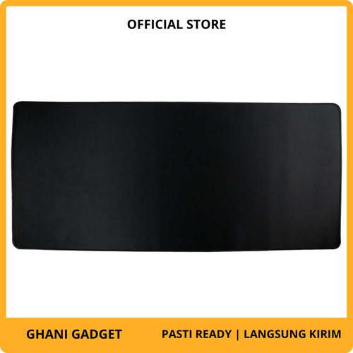 Jual Mousepad Gaming Hitam Lebar Mouse Pad Rubber XL Desk Mat Polos ...