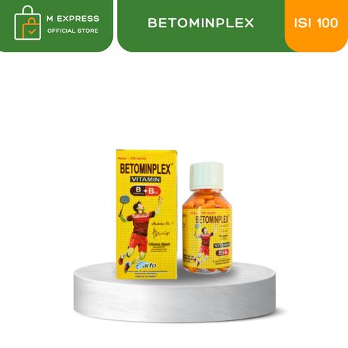 Promo Betominplex vitamin B complex dan B12 suplemen metabolisme isi ...