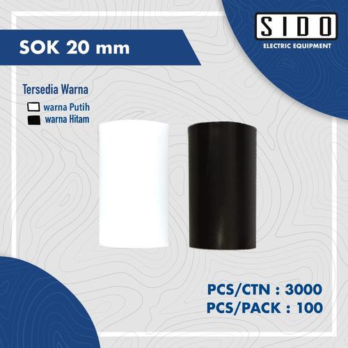 Jual SOCK PIPA LISTRIK SOCK PIPA CONDUIT 20 MM 20MM LOKAL PER SATUAN ...