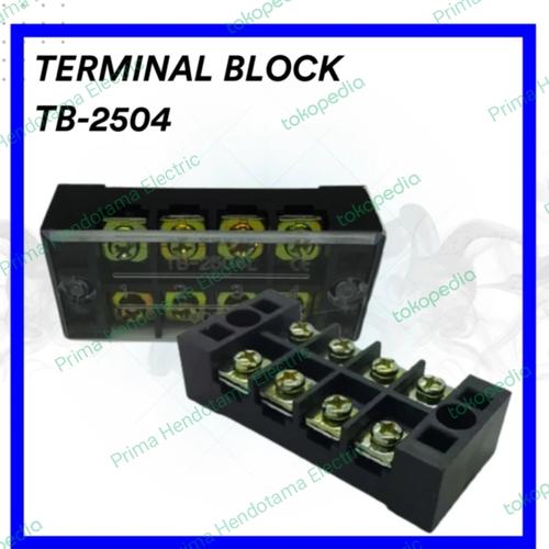 Jual Terminal 25A 4P | Terminal Block 25A 4 Pole - Kota Medan - Prima ...