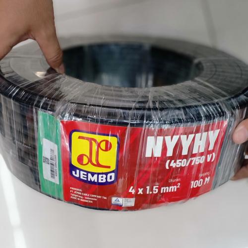 Jual Kabel Power Serabut NYYHY 4 x 1.5 mm JEMBO /100 meter - Jakarta Pusat - Centro electric 1 ...