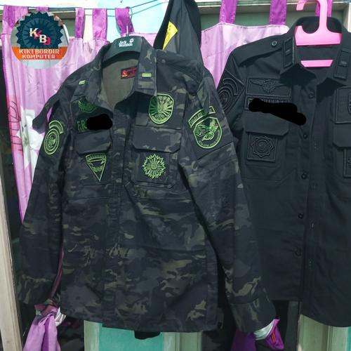 Jual SERAGAM BAJU BIN HITAM.HIJAU.LORENG - hijau dan hitam - Jakarta ...
