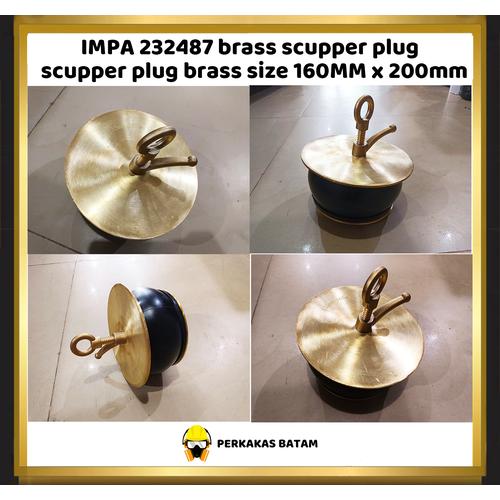 Jual brass scupper plug 160-200 IMPA 232488 scupper plug brass - Kota ...