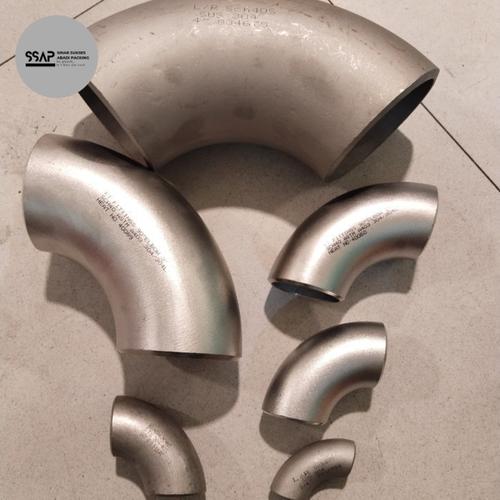 Jual Elbow Las sch40 stainless ss304 ukuran 6" inch / knee las 90 derajat Stainless steel 304 ...