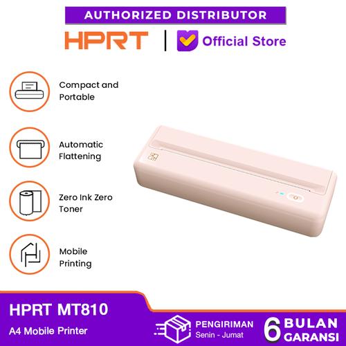Promo HPRT MT810 Portable A4 Paper Printer - Merah Muda - Jakarta Barat ...