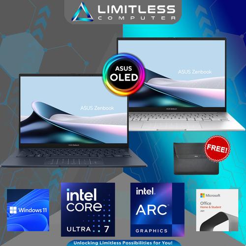 Promo Asus ZENBOOK 14 OLED UX3405MA Intel Ultra 7 155H 32GB 1TB Win 11 OHS 2021 Laptop - Foggy ...