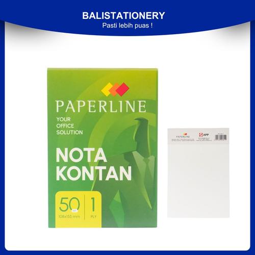 Jual Nota Kontan 1 ply Paperline Kecil isi 50 lembar - Kota Denpasar ...