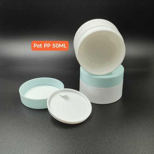 Promo Pot Cream Plastik PP Tebal 50ml Wadah Tempat Krim Kosmetik Jar ...